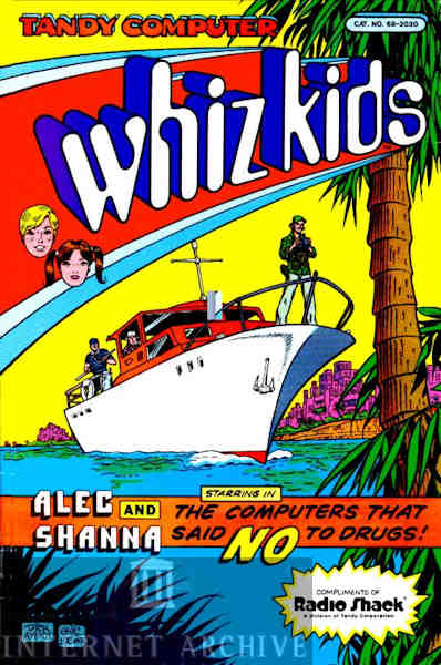 “Yesterday’s” Comic> Tandy Computer Whiz Kids “#1” | BW Media Spotlight